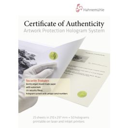 Hahnemühle Authenticity Certificates Borge's Imaging